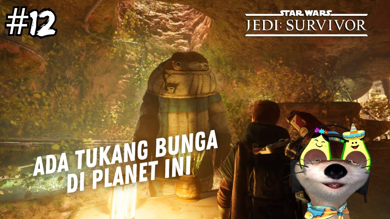 Ada Tukang Bunga di Planet Ini - Star Wars Jedi Survivor Part 12 - YouTube