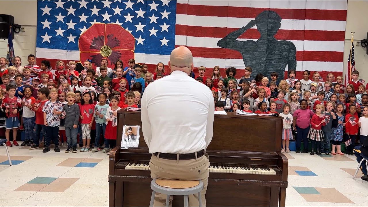 Veterans Day at Robious Elementary - YouTube