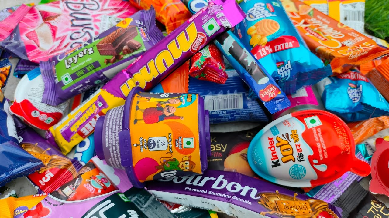 Munch vs kinder Joy vs horlicks and more 😍😋😱 - satisfying video - YouTube