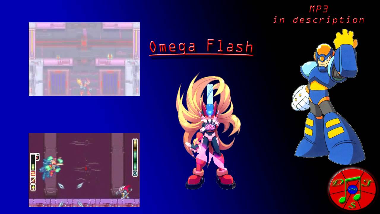 Megaman Remix - Omega Flash Phase 1 [Omega Zero Battle, Flashman Stage ...