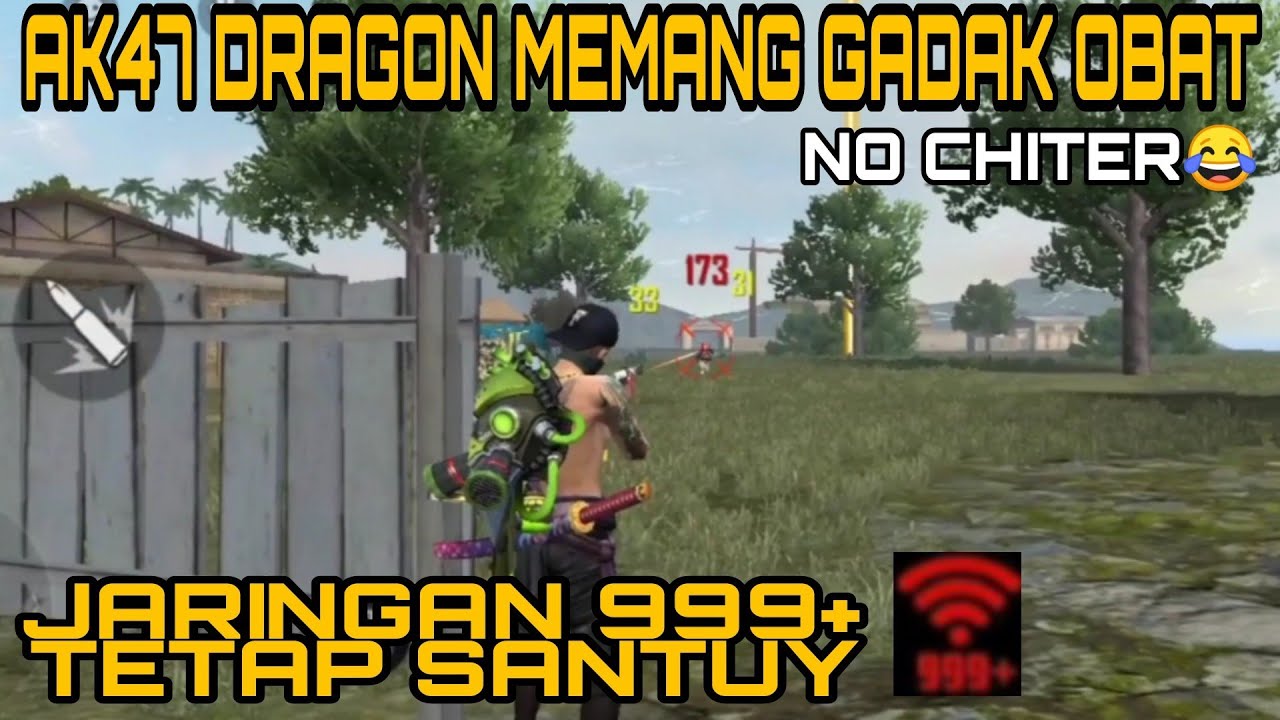 PARAH PAKE SKIN AK47 DRAGON PERSI LAMA COPOT SEMUA PALA CUY NO CHITER😂 ...