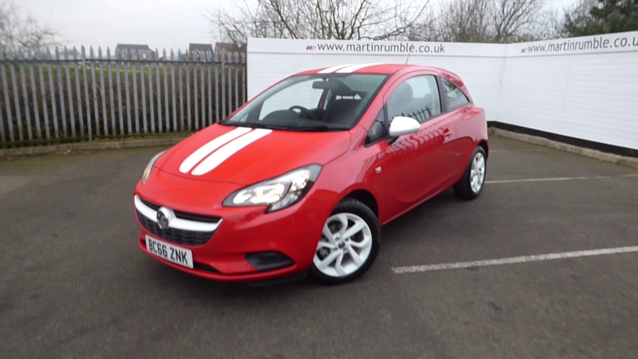 Vauxhall Corsa Sting. BC66ZNK - YouTube