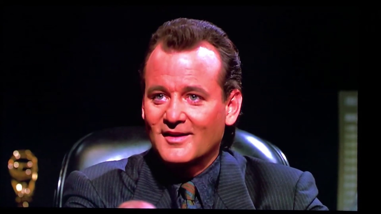 OMG, does THAT suck - Scrooged - Bill Murray (Frank Cross) critical ...