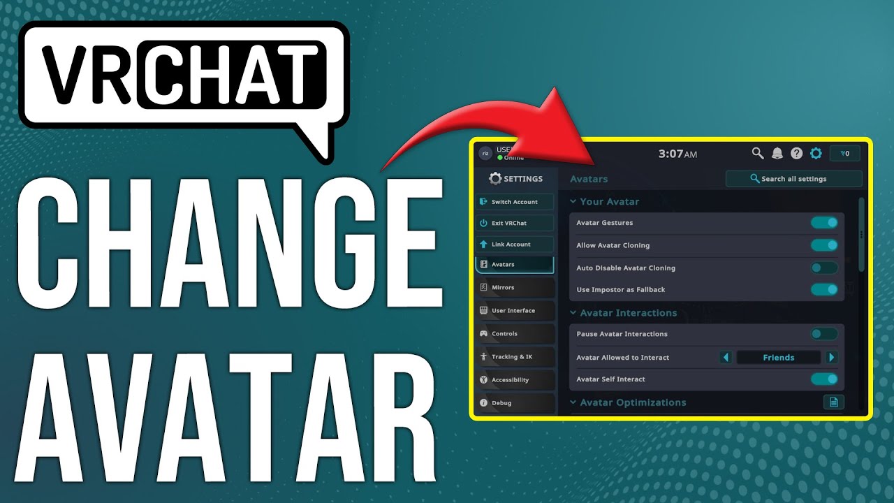 How To Change Avatar On VRChat (How Do I Change And Edit Avatar On ...