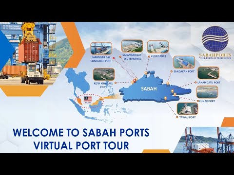 Sabah Ports Virtual Port Tour - YouTube