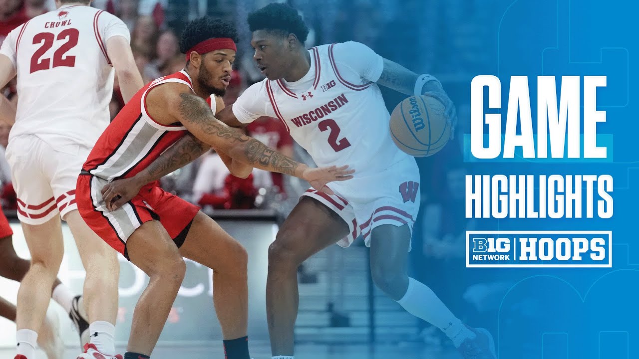 Ohio State at Wisconsin | Highlights | Big Ten Men's Basketball | Feb ...