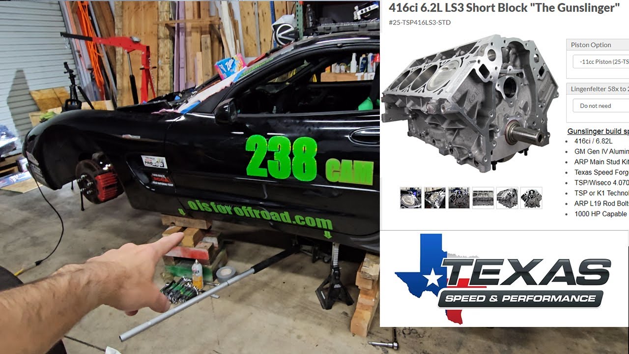 Unboxing my Texas Speed LS3 Gunslinger short block - YouTube
