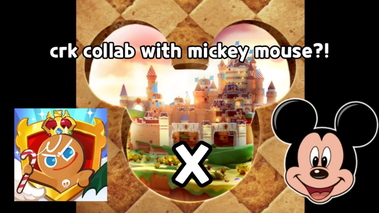 cookie run kingdom is gonna collab with mickey mouse?! - YouTube