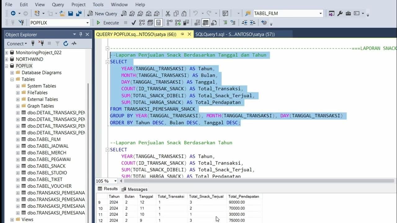 TUGAS VID SIDANG SQL KELOMPOK 2 - YouTube