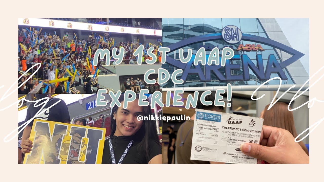 My 1st UAAP CDC Experience! | Vlog no. 1🤍💙 - YouTube