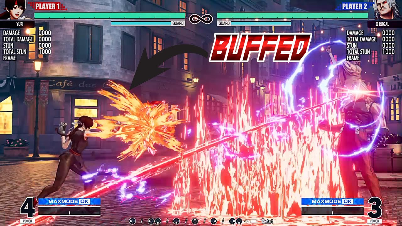 KOF XV: YURI - EX KO'KEN Can Beat Supers ! - YouTube