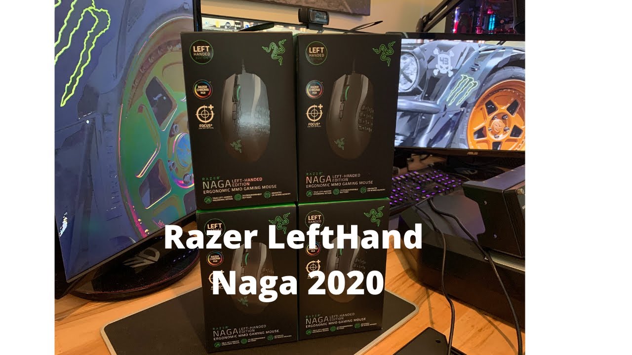 2020 Razer Naga Left Hand Edition Unboxing and Review ! Thank you Razer ...
