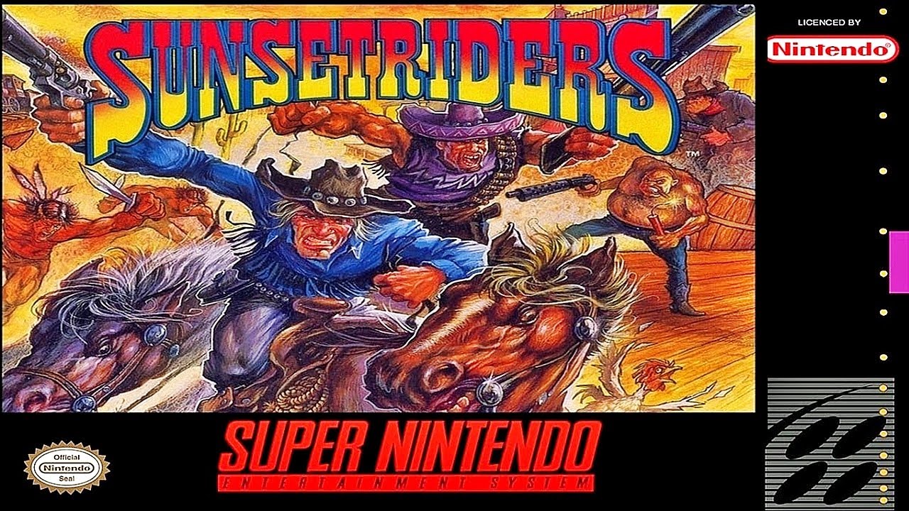 SUNSET RIDERS 1991 (SUPER NINTENDO) - QUE DELÍCIA RELEMBRAR ...