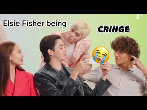 Elsie Fisher being cringe for 1 minute straight