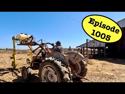 Setting Up The Cow Sprayer and Guarding The Weed Wiper