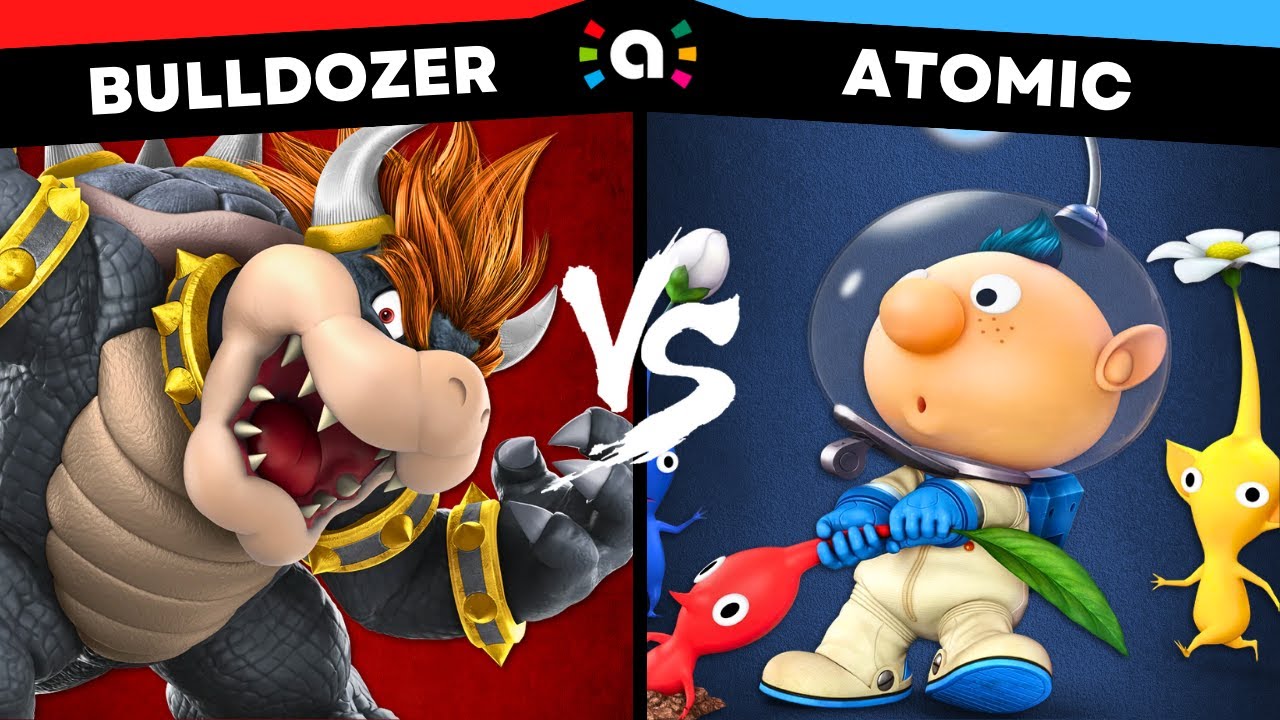 Bulldozer (Bowser) vs Atomic (Alph) | Super Smash Bros Ultimate Amiibo ...