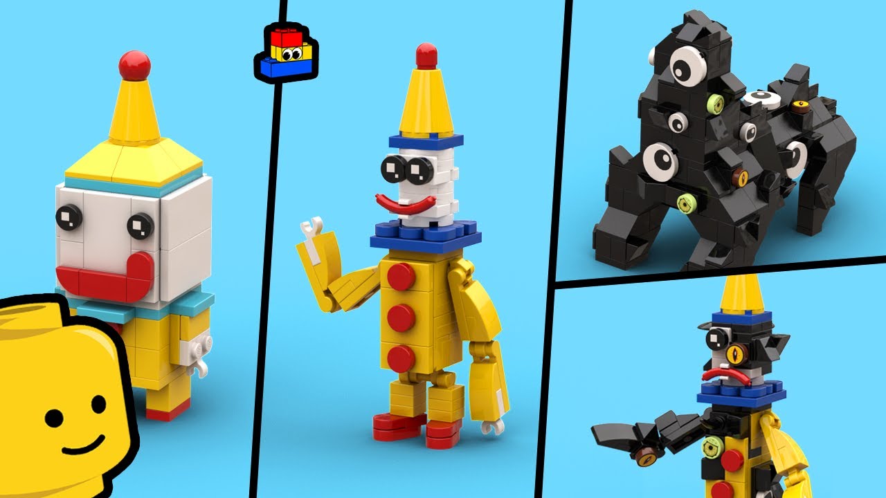 The Amazing Digital Circus LEGO: Building Kaufmo (Normal, Transforming ...