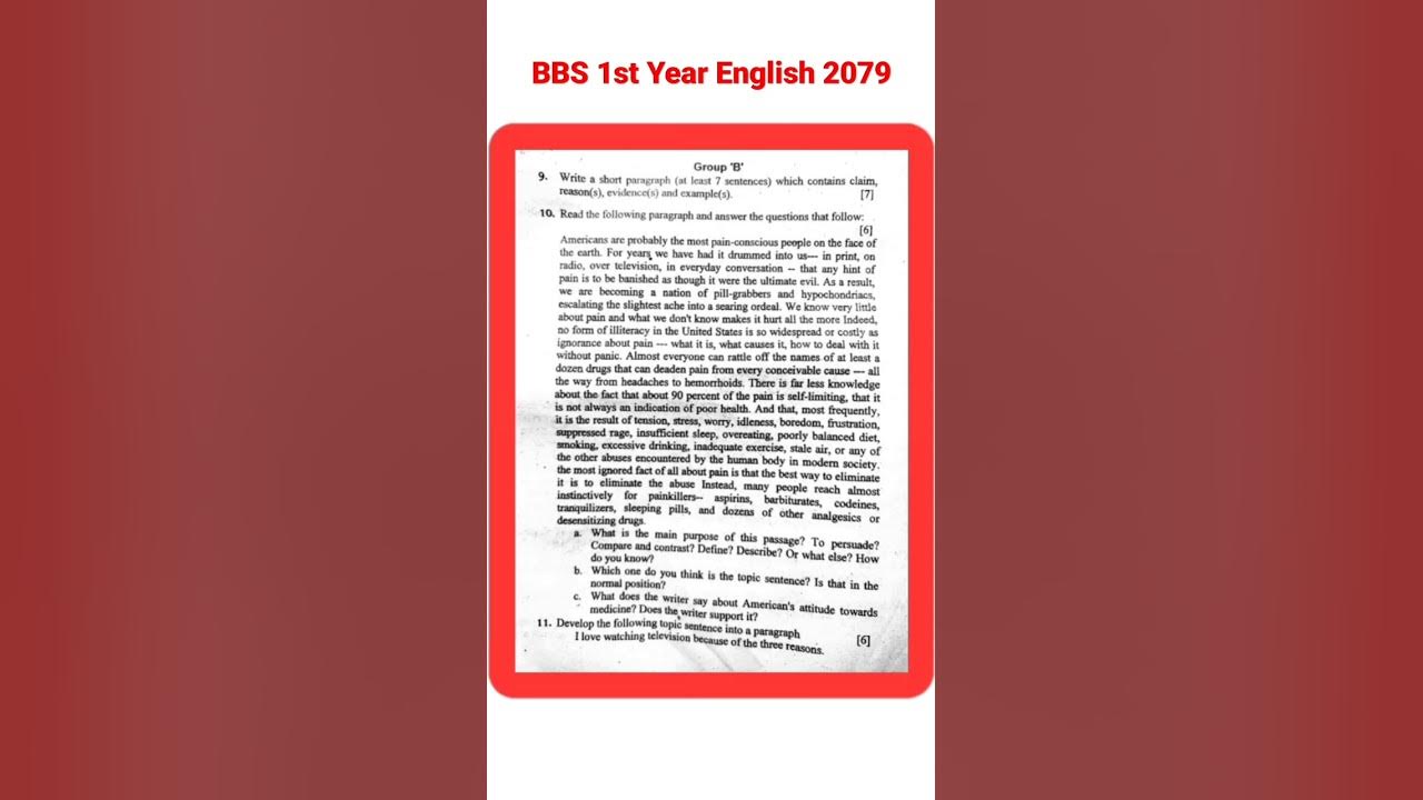 Bbs 1st Year English Question Paper 2079 Exam Business English Bbs bbs-1st-year-english-question-paper-2079-exam-business-english-bbs