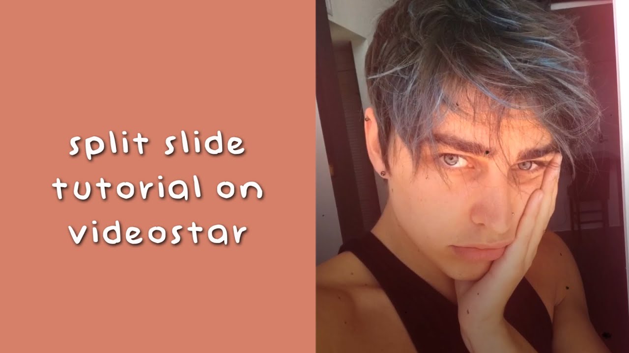 split slide transition on videostar - YouTube