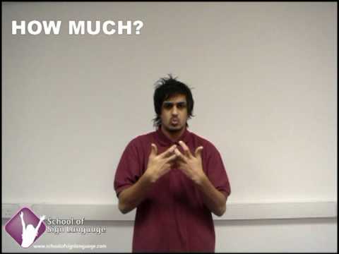 Learn phrases related to money in British Sign Language (BSL) - YouTube