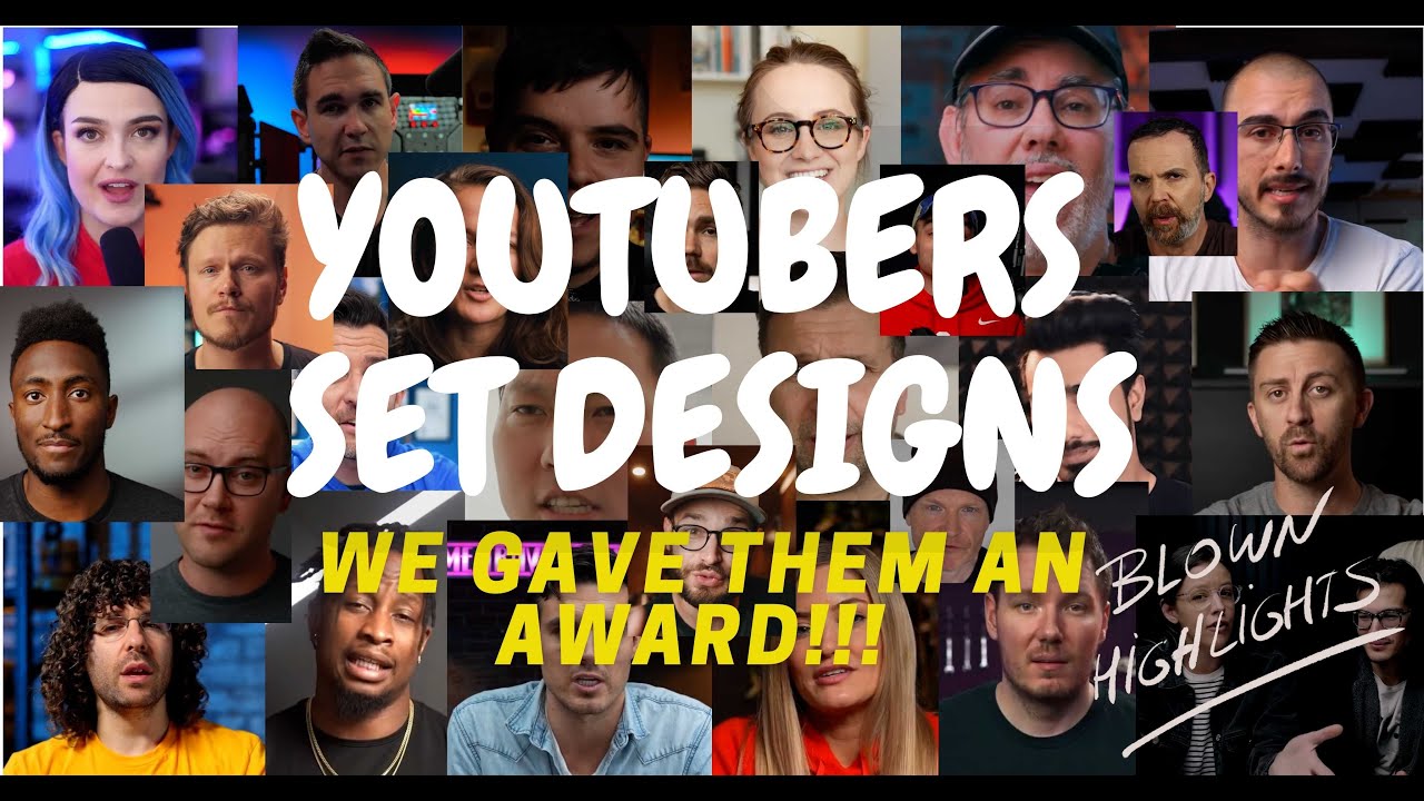 Top Tech Youtubers Set Designs - And the 🏆 AWARD 🏆 goes to... - YouTube