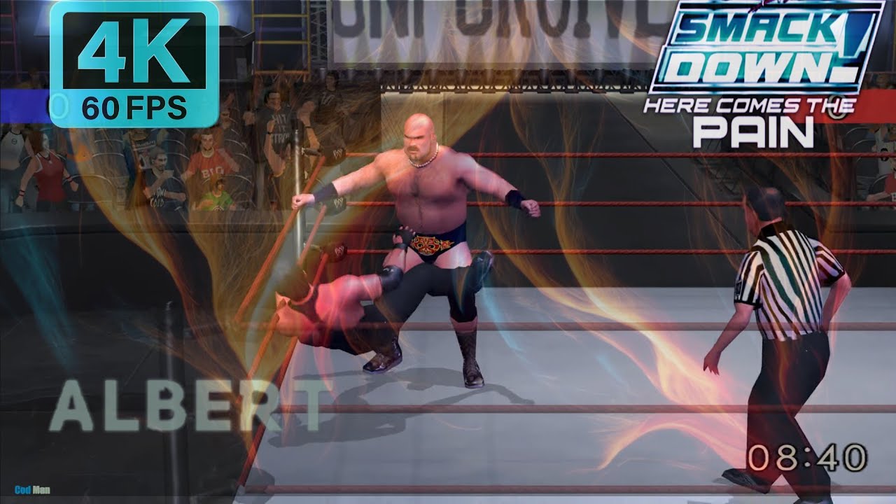 Albert( A-train ) vs Vince Mcmahon | Ironman | SmackDown Here Comes the ...