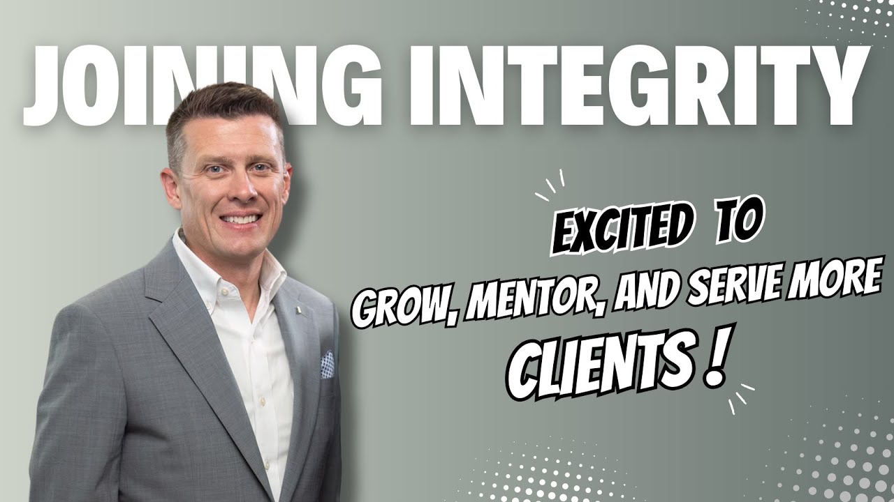 Excited to Join Integrity: Building a Stronger Business with Values ...