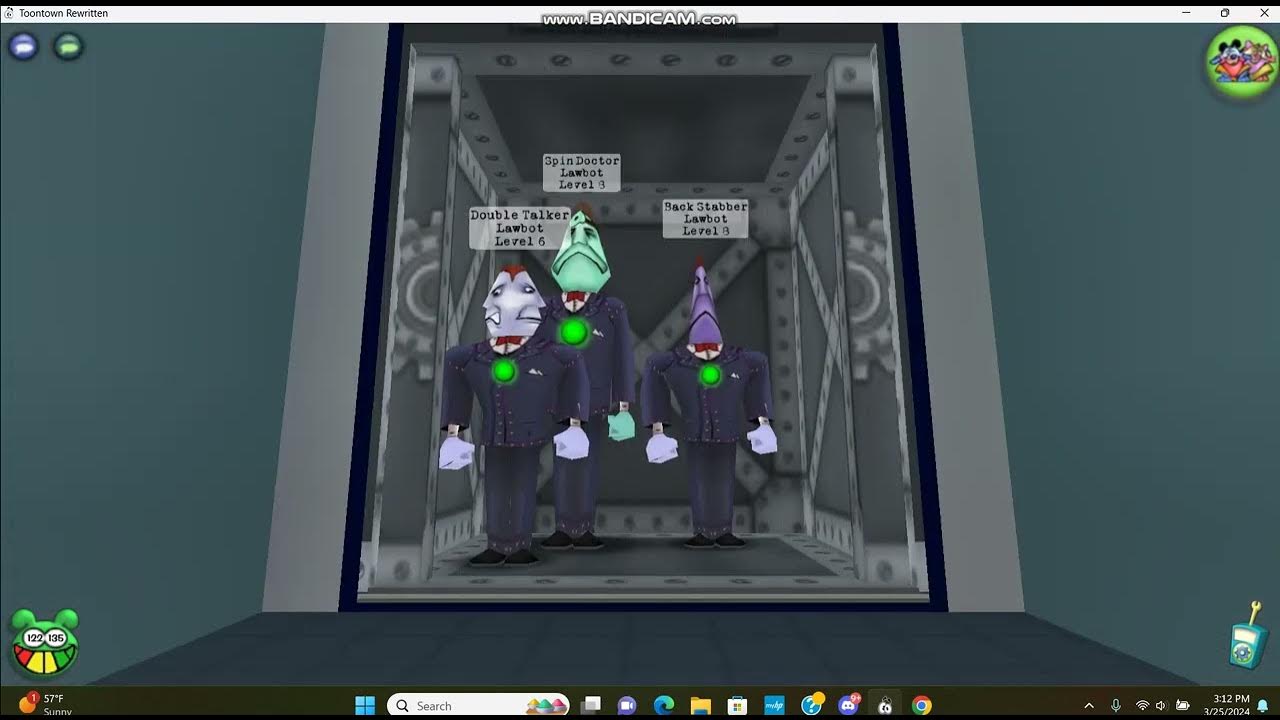 Toontown Rewritten 3 Story Lawbot Building (Tenor Terrace) - YouTube