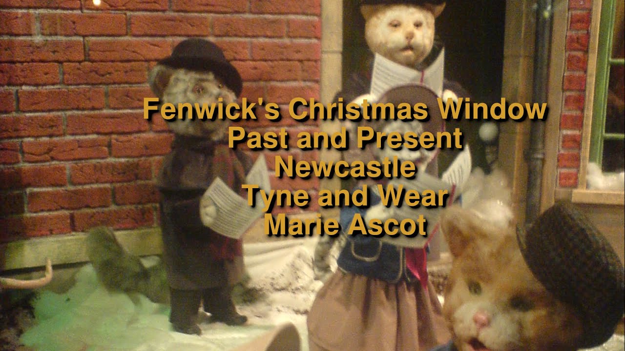 Fenwick's Christmas Window Past and Present Marie Ascot - YouTube