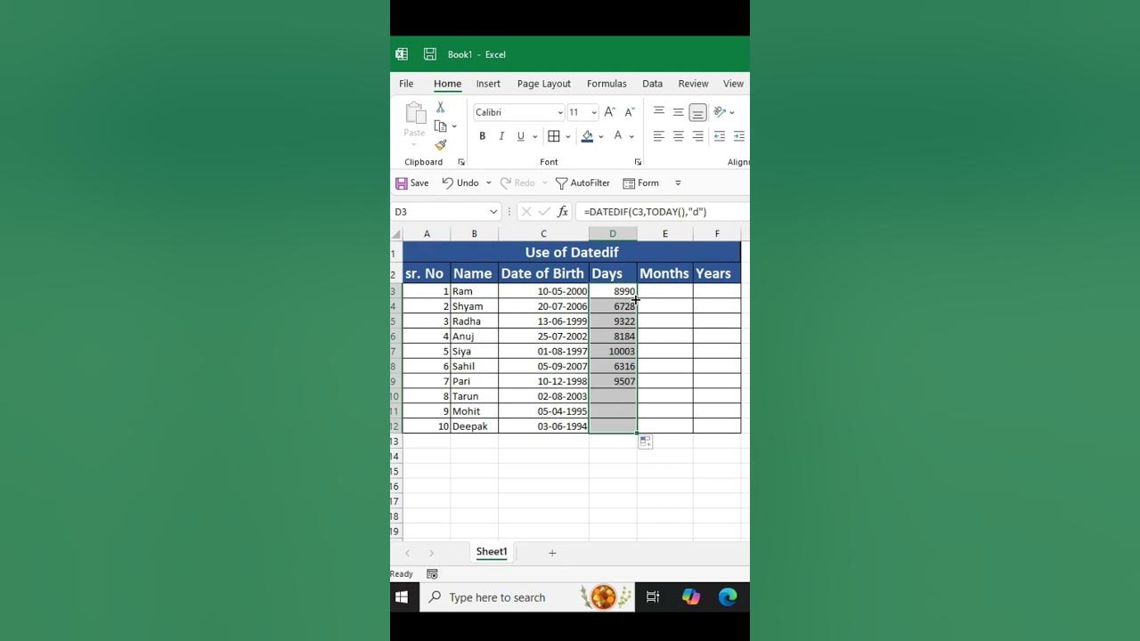 Level up your EXCEL | EXCEL WITH RAJNI | #excelshorts #excelformula #exceltricks #exceltips ...