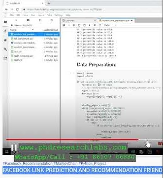 FACEBOOK LINK PREDICTION AND RECOMMENDATION FRIEND USING MARKOV PYTHON ...