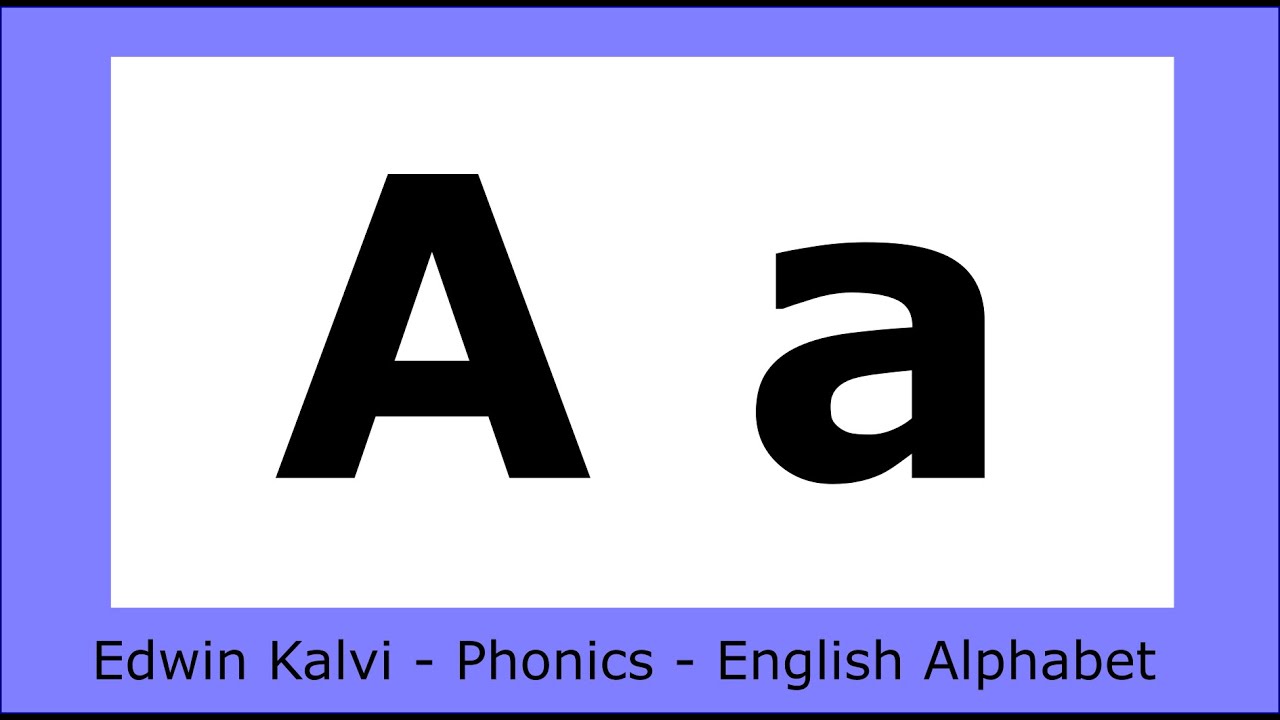 English Phonics - Letter A to Z #cell_9884455061 - YouTube