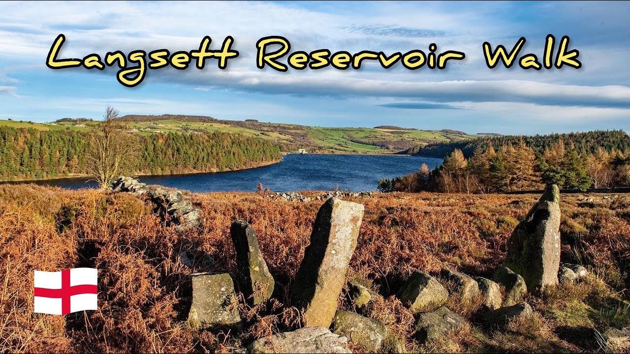 LANGSETT RESERVOIR & MIDHOPE MOOR IN PEAK DISTRICT NATIONAL PARK ...