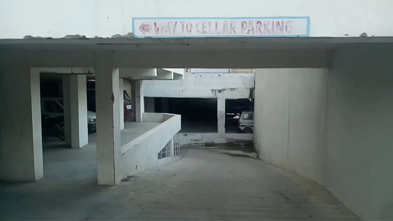 Parking slot in cellar 1 - YouTube