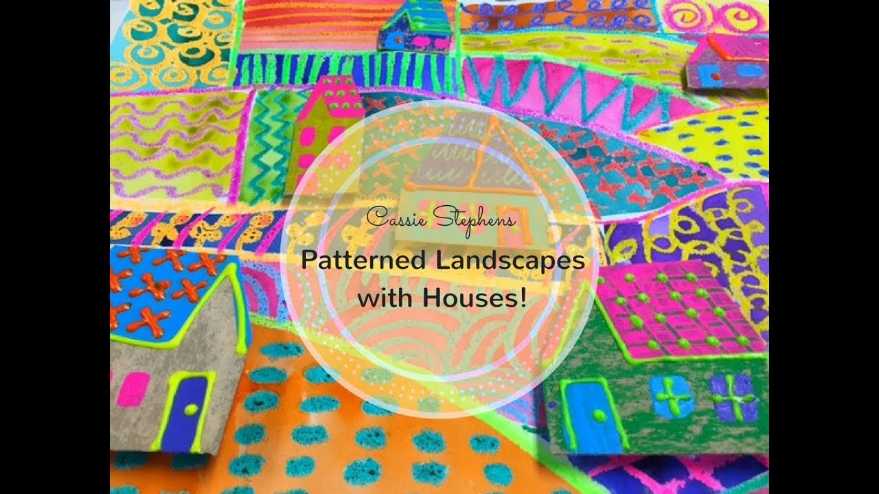 Patterned Landscapes with Houses! - YouTube