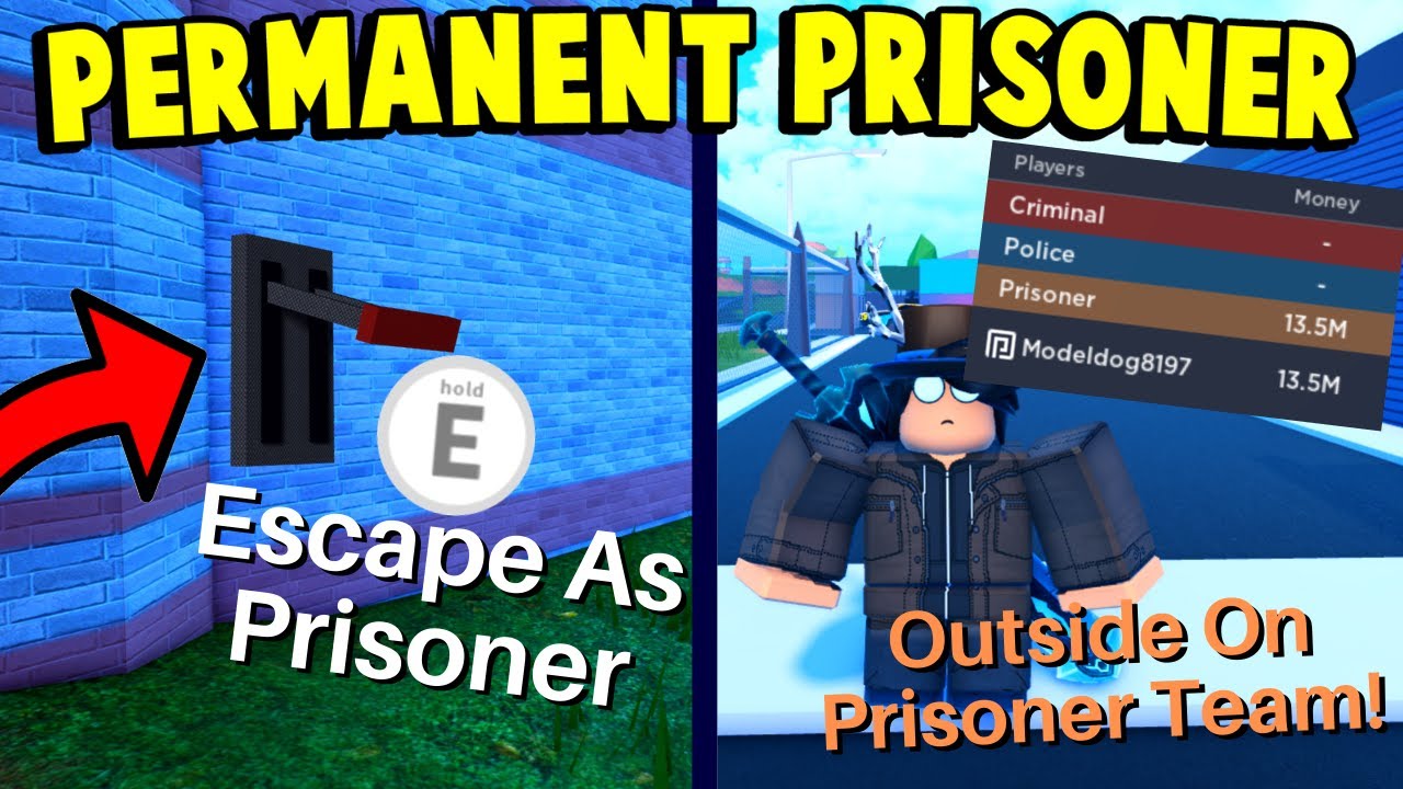 Brand New OP Permanent Prisoner Team Glitch In Jailbreak! | How To ...