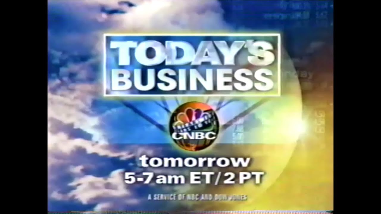 CNBC commercials, 5/1999, part 2 - YouTube