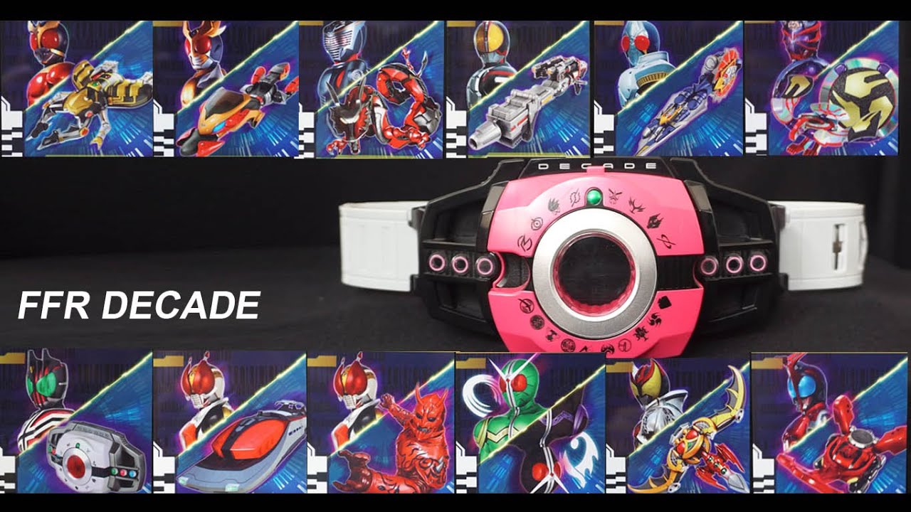 Decade, ALL Final Form Ride! DX Neo Decadriver with CSM Cards. - YouTube