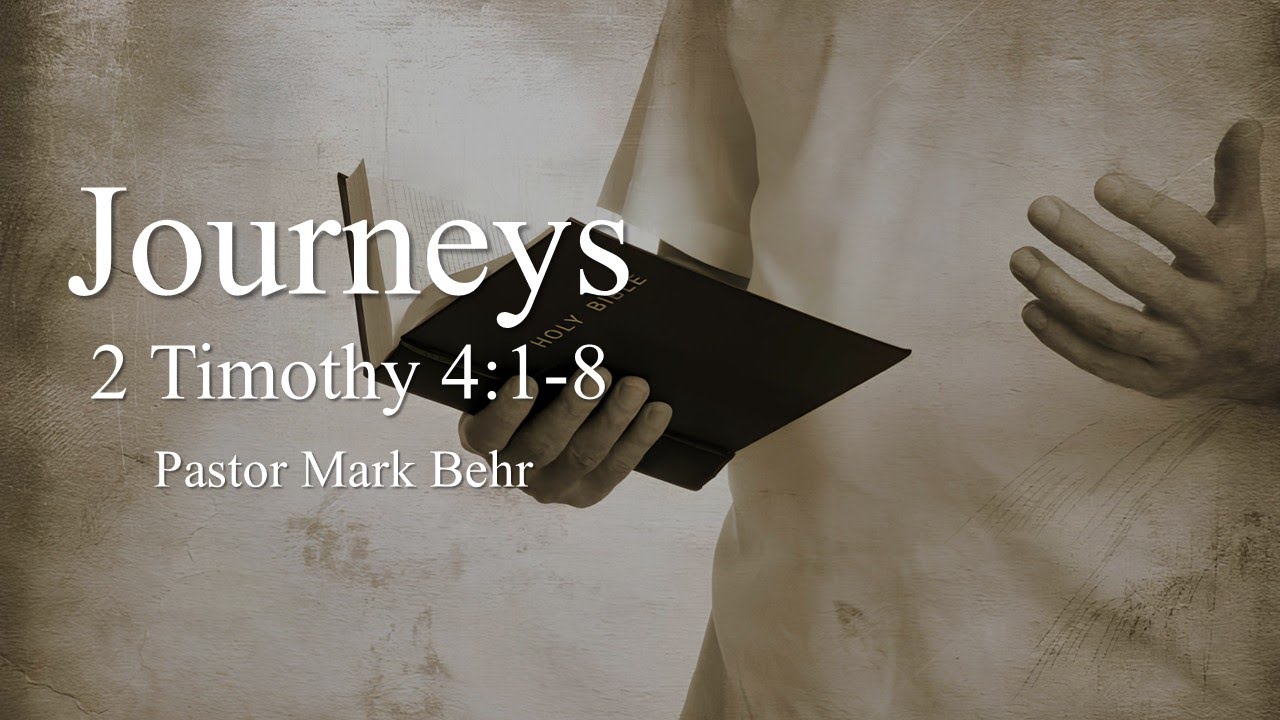 “Journeys" by Pastor Mark Behr - YouTube