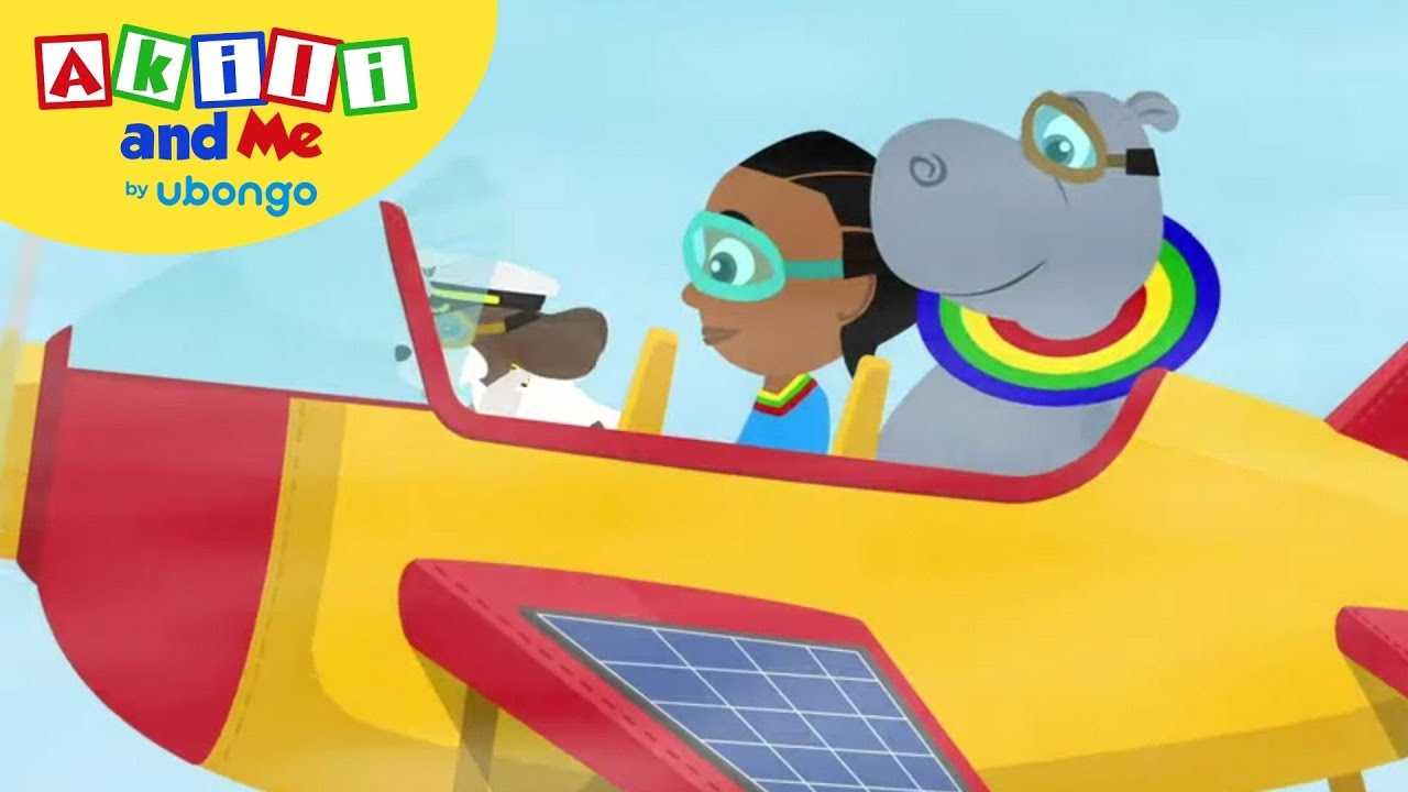 STORYTIME: Akili Finds an Airplane! | New Words with Akili and Me ...
