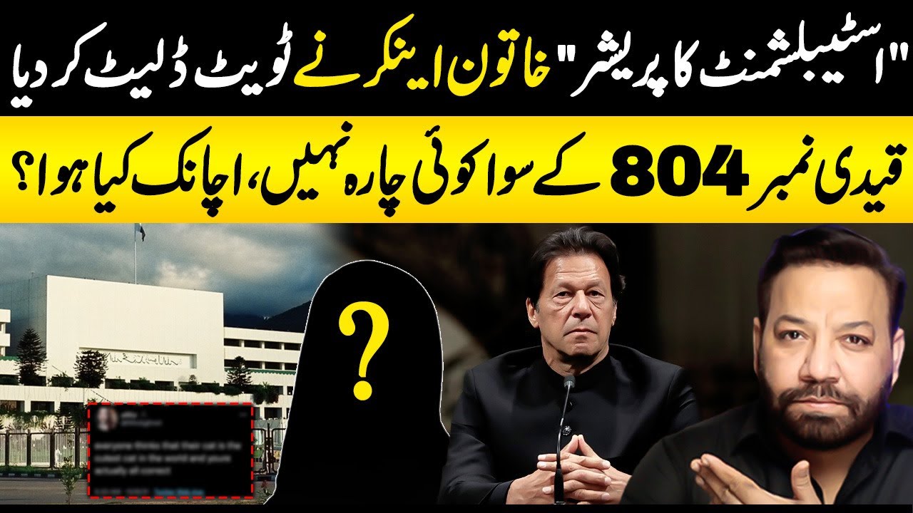 Establishment Pressure, Female Anchor Deletes Tweet | Qedi Number 804 ...