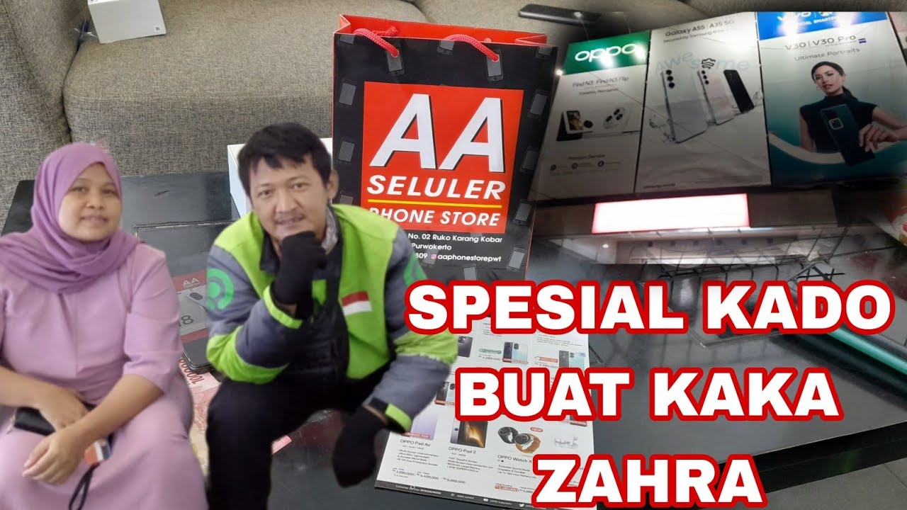 SPESIAL KADO BUAT KAKA ZAHRA 😍😍 - YouTube