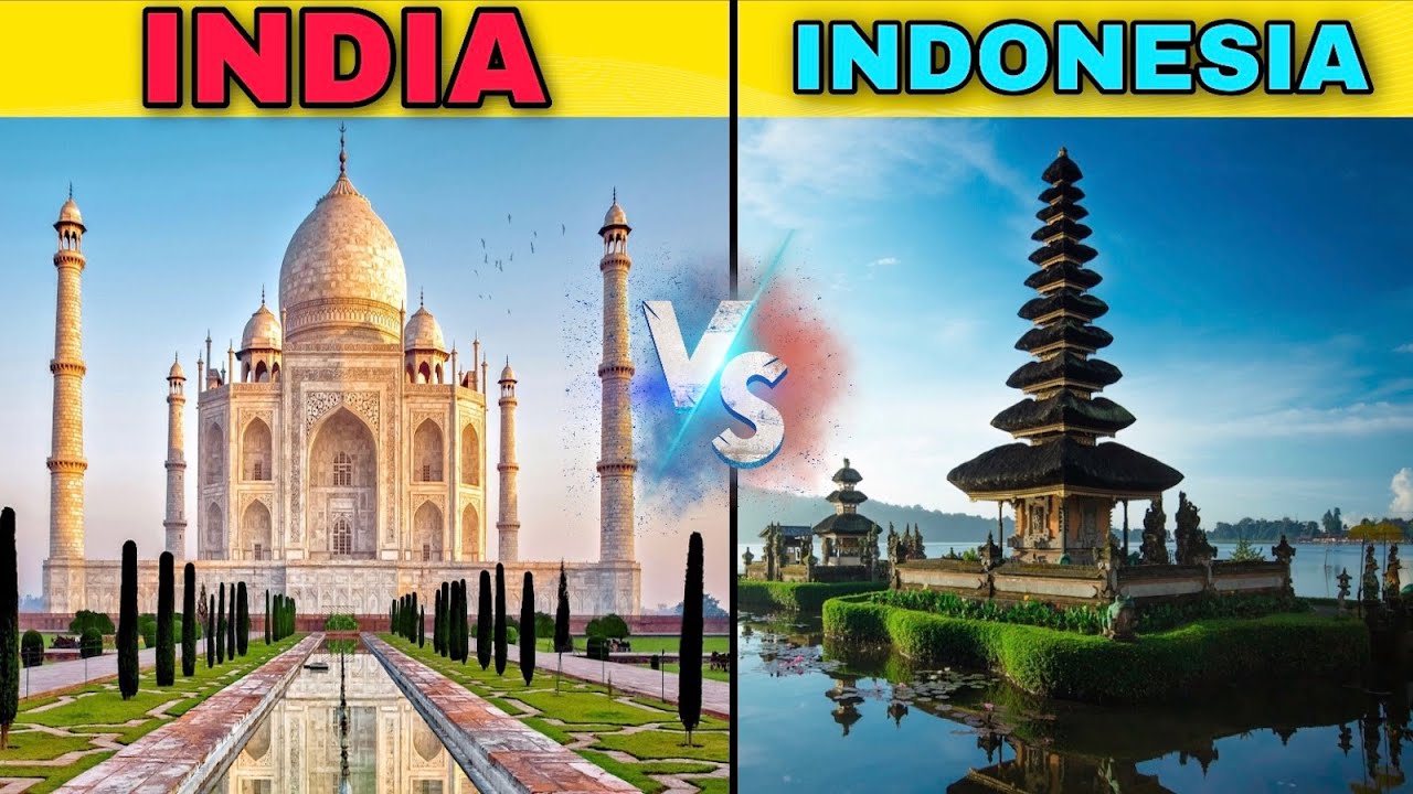 INDIA VS INDONESIA COUNTRY COMPARISON | कोनसा देश ज़्यादा बेहतर | INDIA ...