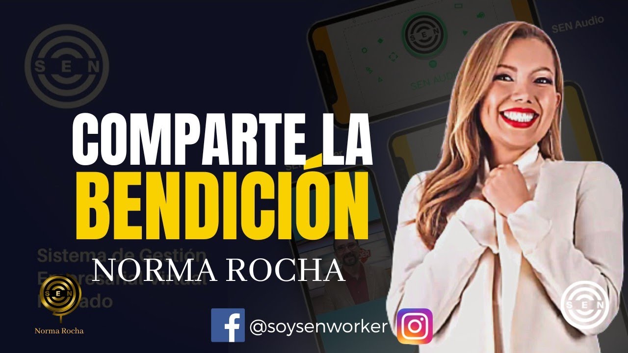 Comparte la Bendición Que Tienes En Tus Manos 👉 Norma Rocha Redes De ...