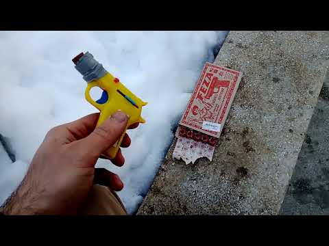 Birazda Nostalji Feza Mantar Tabancası ve Atış Denemesi