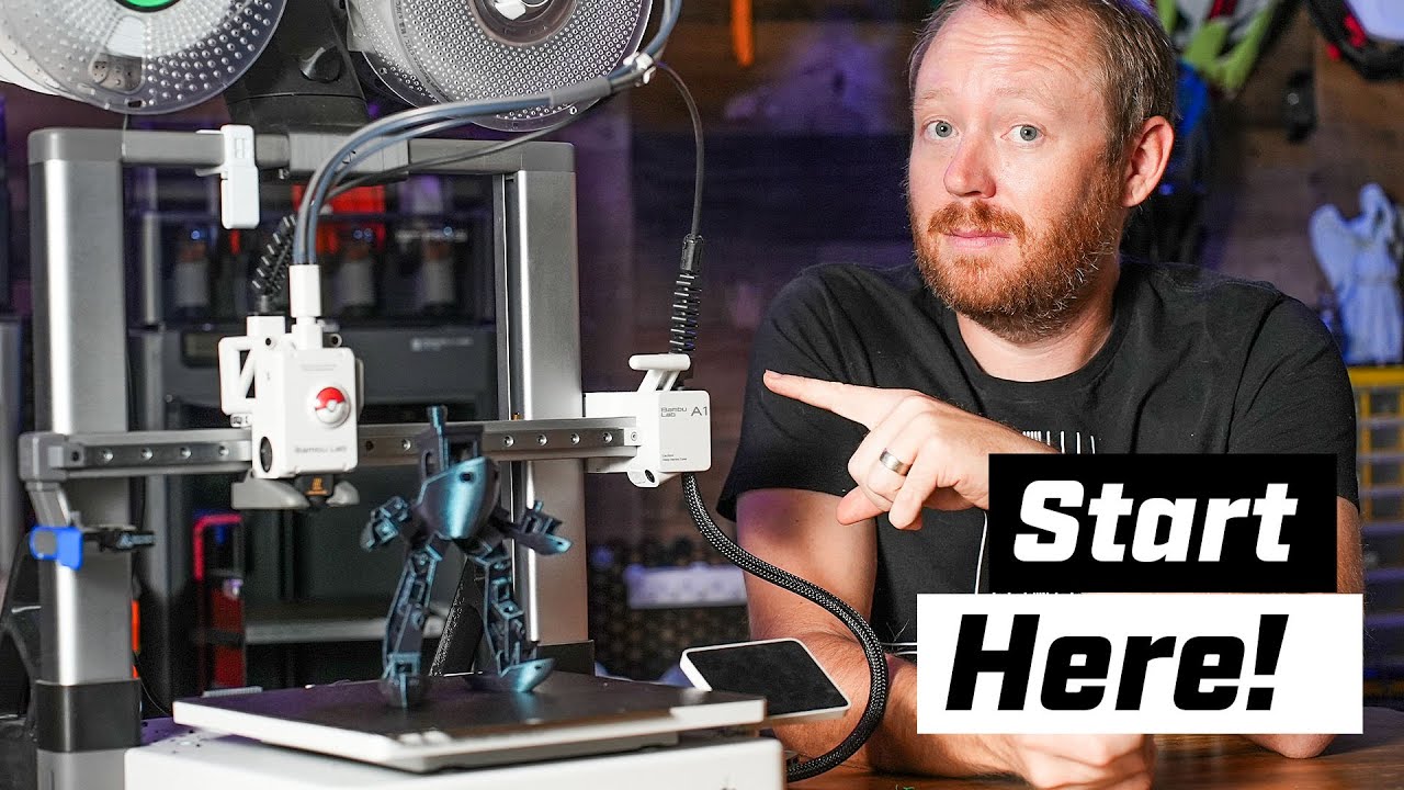 Why the Bambu Lab A1 is Perfect for 3D Printing Beginners - YouTube