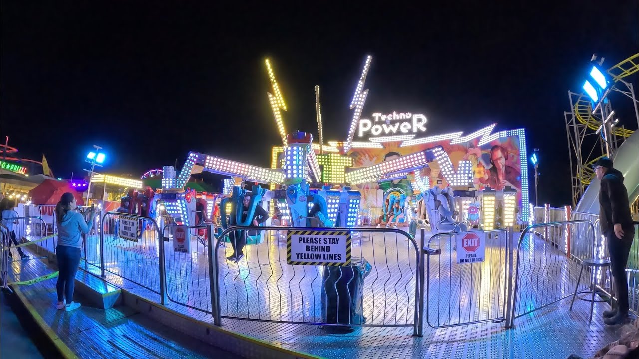 Techno Power - Off-Ride 4K at 60 FPS at Christmas Wonderland Miami 2024 ...