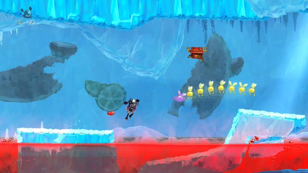 Rayman Legends Back To Origins Gourmand Land Ice Fishing Folly All ...
