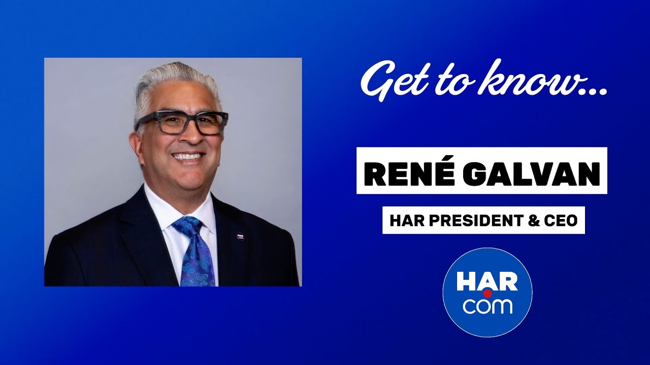 Get to Know Rene Galvan, President & CEO of HAR - YouTube