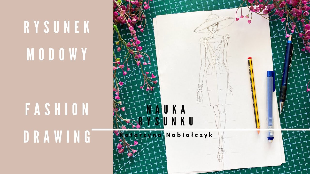 Jak narysować rysunek Modowy i Żurnalowy I How To Draw Fashion Sketches ...